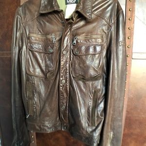 D&G | Jackets & Coats | Pretty Epic Dg Vintage Leather Jacket | Poshmark